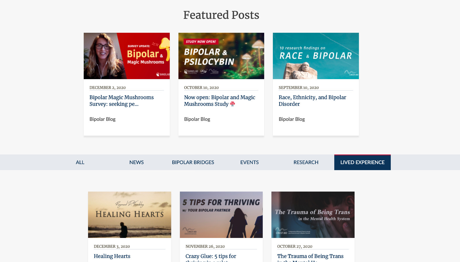 Bipolar Blog - New Research, Lived Experience & More | CREST.BD | CREST.BD