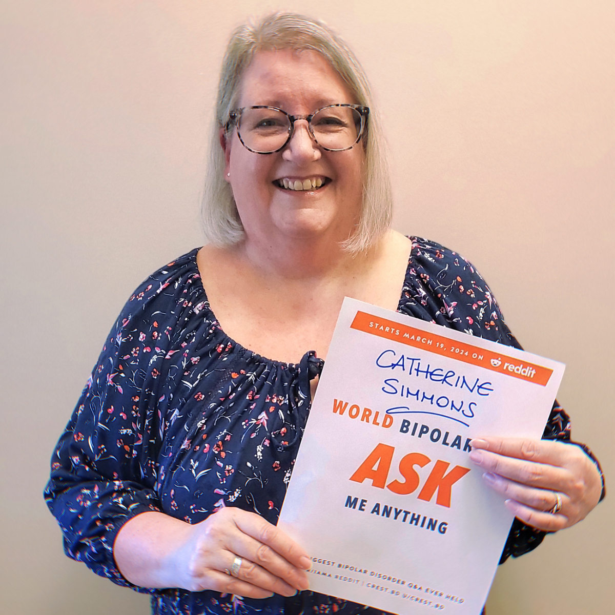 Catherine Simmons - World Bipolar Day AMA 2024 | CREST.BD