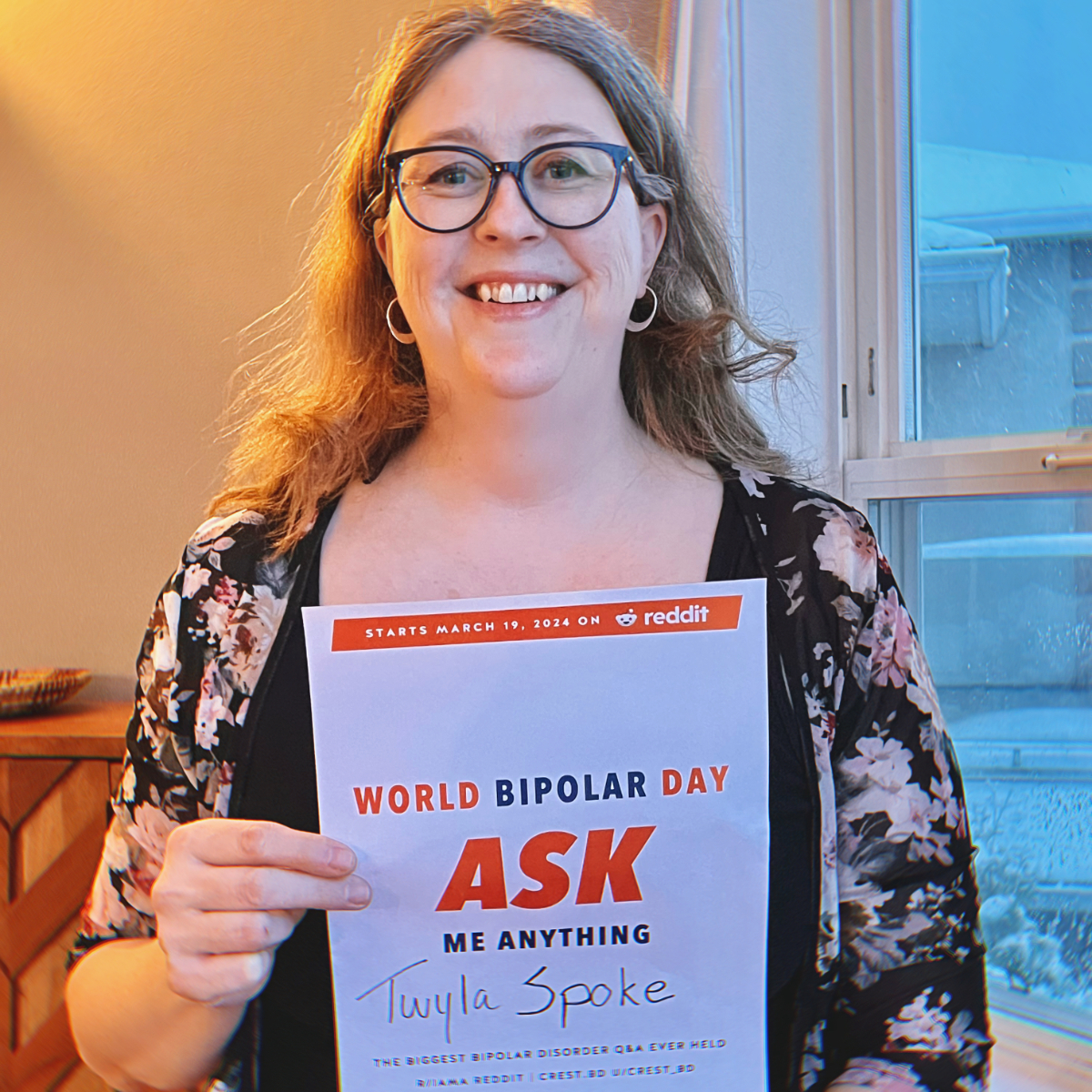 Twyla Spoke - World Bipolar Day AMA 2024 | CREST.BD